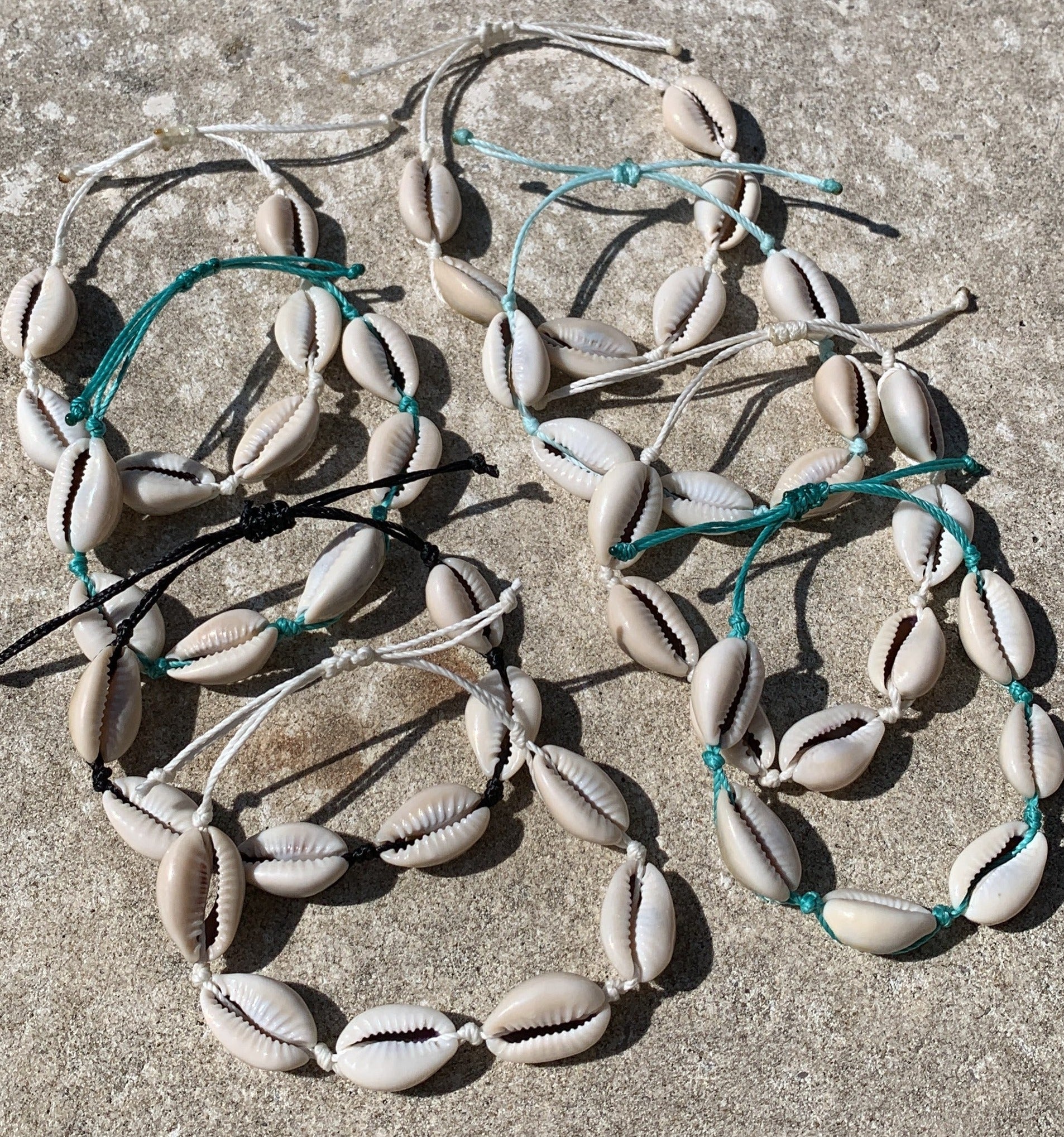 Cowrie shell bracelets – spudstyle
